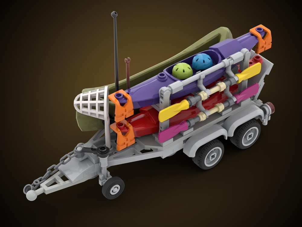 Lego Moc Adventure Trailers By Thomusbean Rebrickable Build With Lego