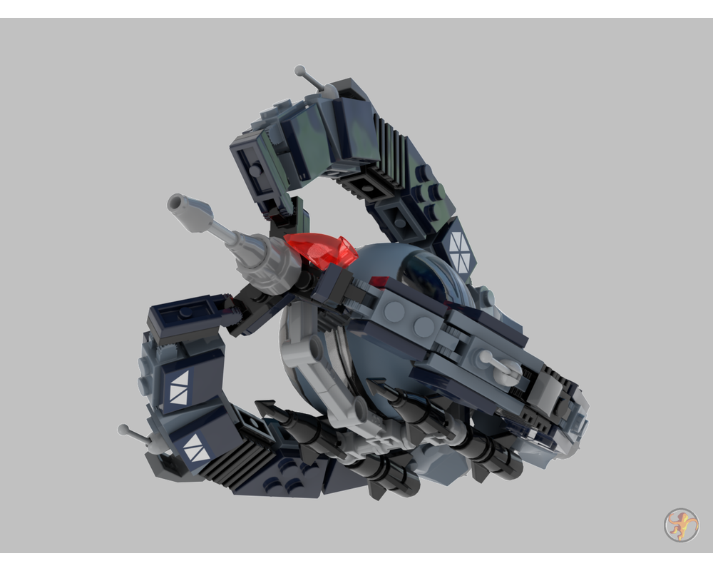 LEGO MOC Droid Tri-fighter by KennoMonkey | Rebrickable - Build with LEGO