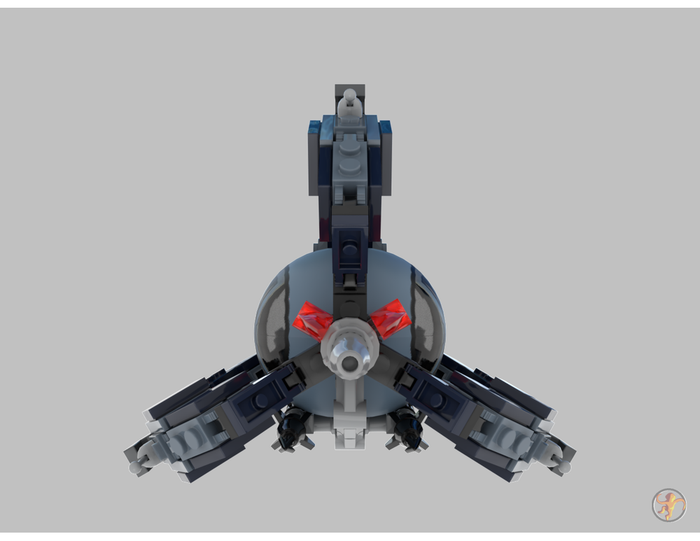 LEGO MOC Droid Tri-fighter by KennoMonkey | Rebrickable - Build with LEGO