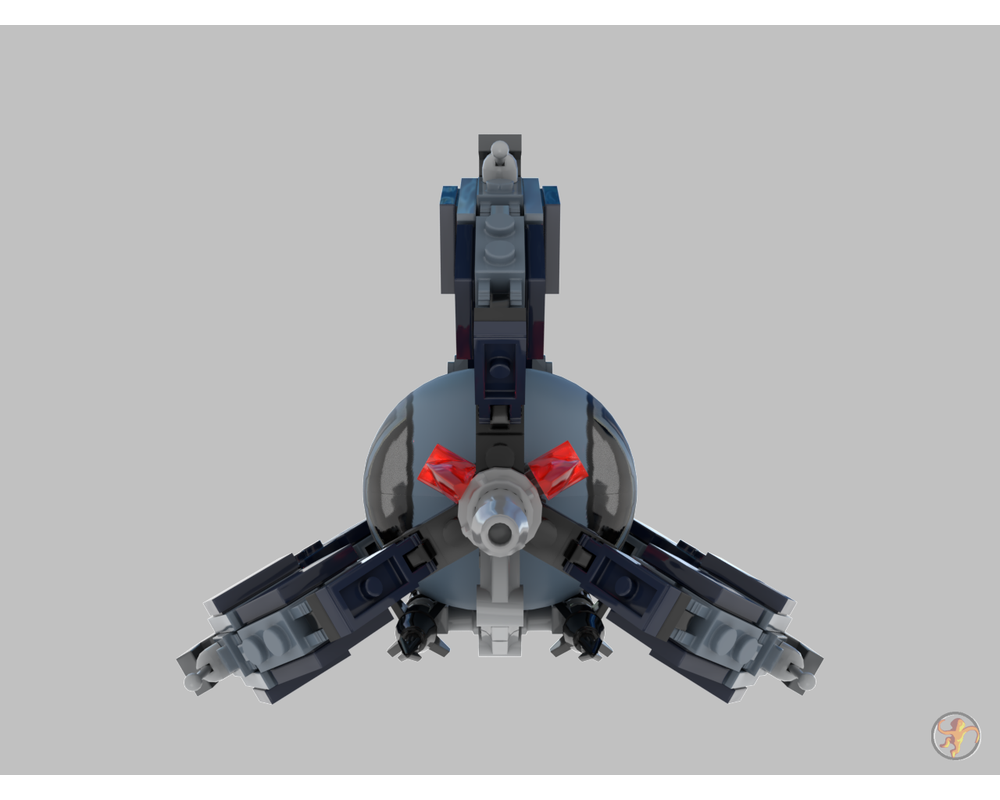 LEGO MOC Droid Tri-fighter by KennoMonkey | Rebrickable - Build with LEGO
