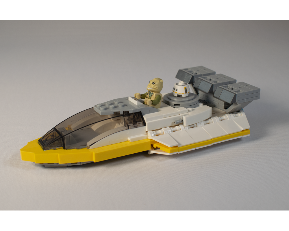 Lego Moc V 35 Landspeeder By Wiktor Radomski Rebrickable Build With