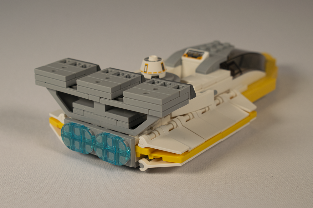 Lego Moc V 35 Landspeeder By Wiktor Radomski Rebrickable Build With