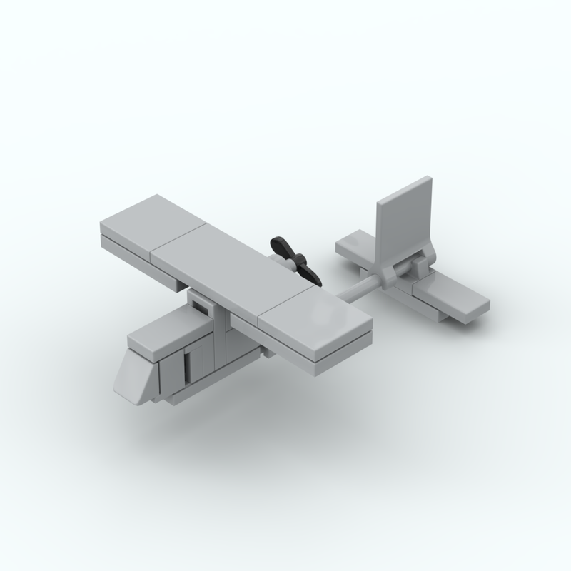 LEGO MOC RQ-11 Raven UAV by hg_moc | Rebrickable - Build with LEGO