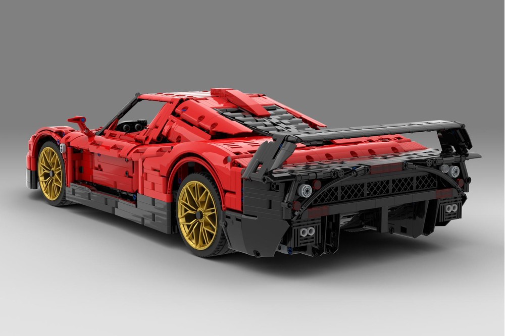 Lego Moc Maserati Mc12 18 Red By Artemy Zotov Rebrickable Build