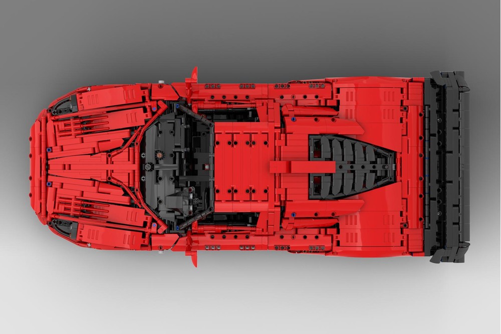 Lego Moc Maserati Mc12 18 Red By Artemy Zotov Rebrickable Build