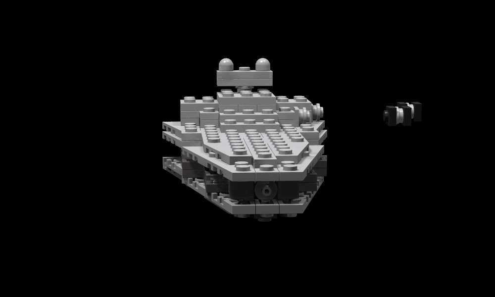 LEGO MOC-152101 Imperial navy - ISD mini with nano Ties by Tiggerljc ...