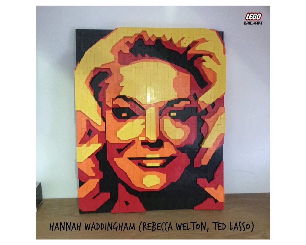 LEGO MOC Hannah Waddingham (Rebecca Welton - Ted Lasso) by Brickart22 ...