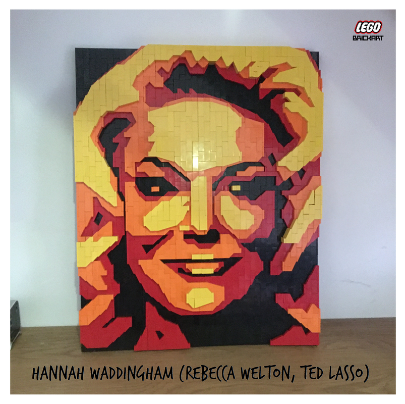 LEGO MOC Hannah Waddingham (Rebecca Welton - Ted Lasso) by Brickart22 ...