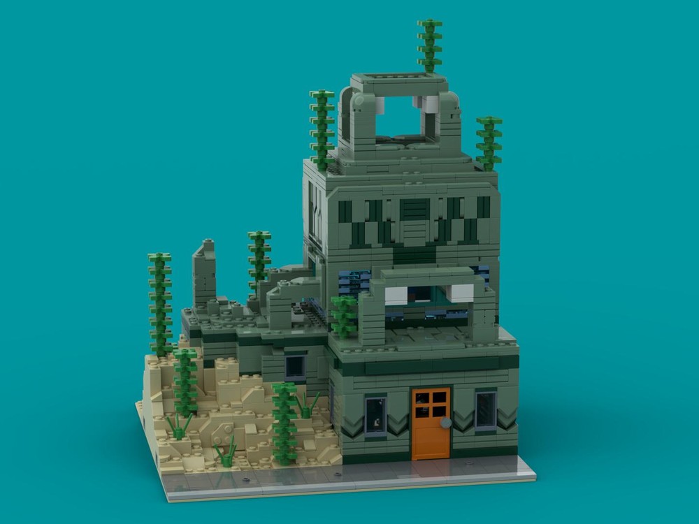 LEGO MOC Ocean Monument Modular Building by Penguins and plastic ...