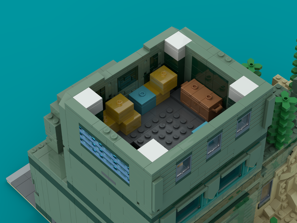 Lego Moc Ocean Monument Modular Building By Penguins And Plastic