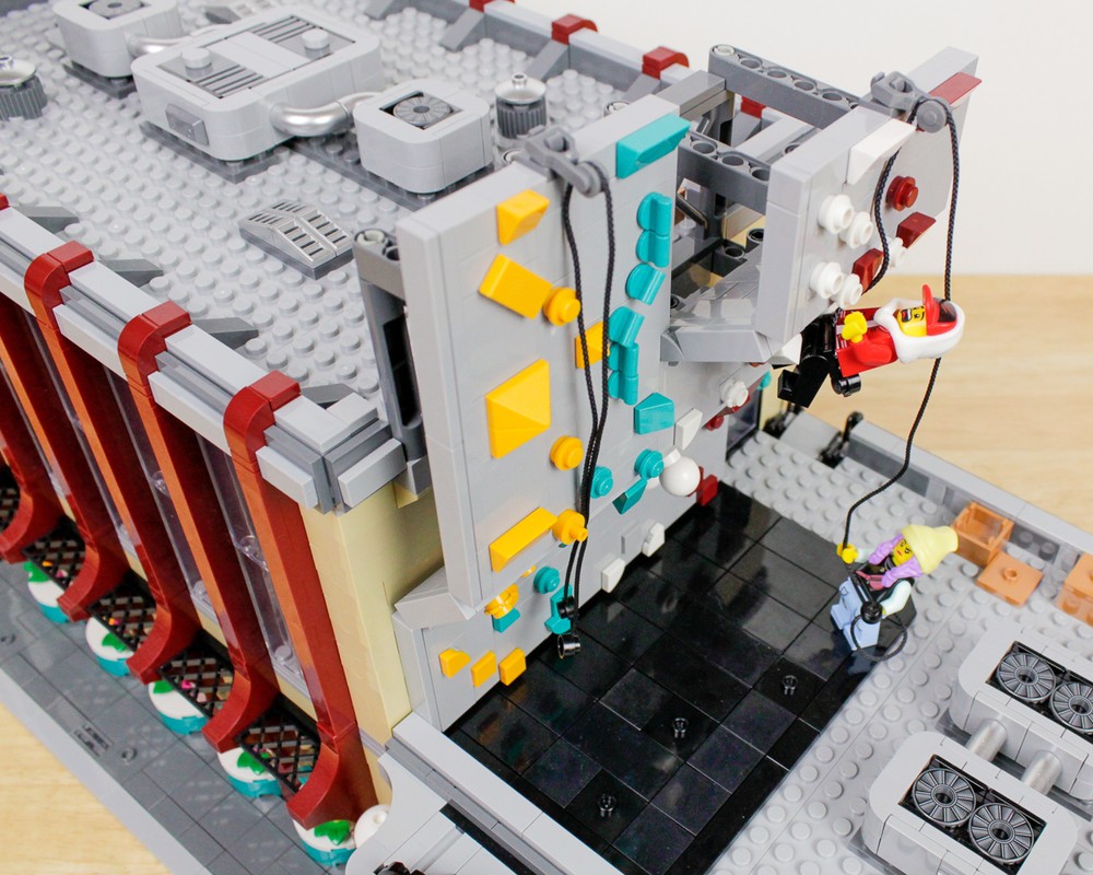 LEGO MOC Climbing Gym - 2nd Floor Bowling Alley by Stonewall Bricks ...