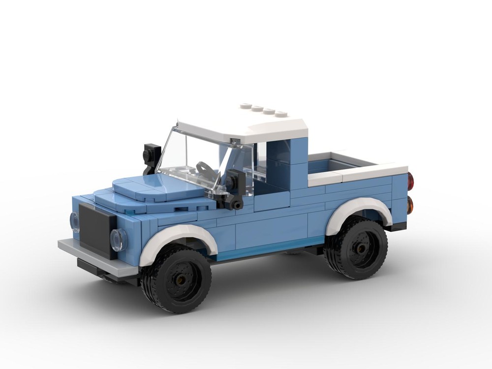 LEGO MOC Main Street Truck 1st Gen 6 wide by Ryanclegg12 | Rebrickable ...