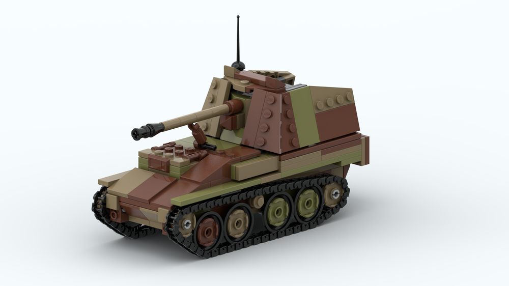 LEGO MOC-152115 Marder III Ausf. M by Isubuilds | Rebrickable - Build ...