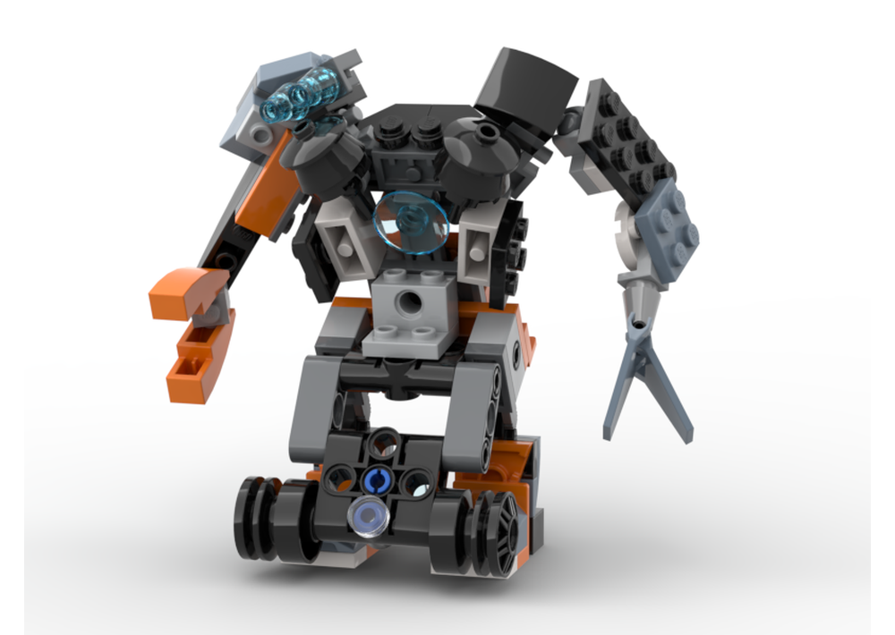 LEGO MOC My Cyber Drone Mech Suit by eric_nunya | Rebrickable - Build ...