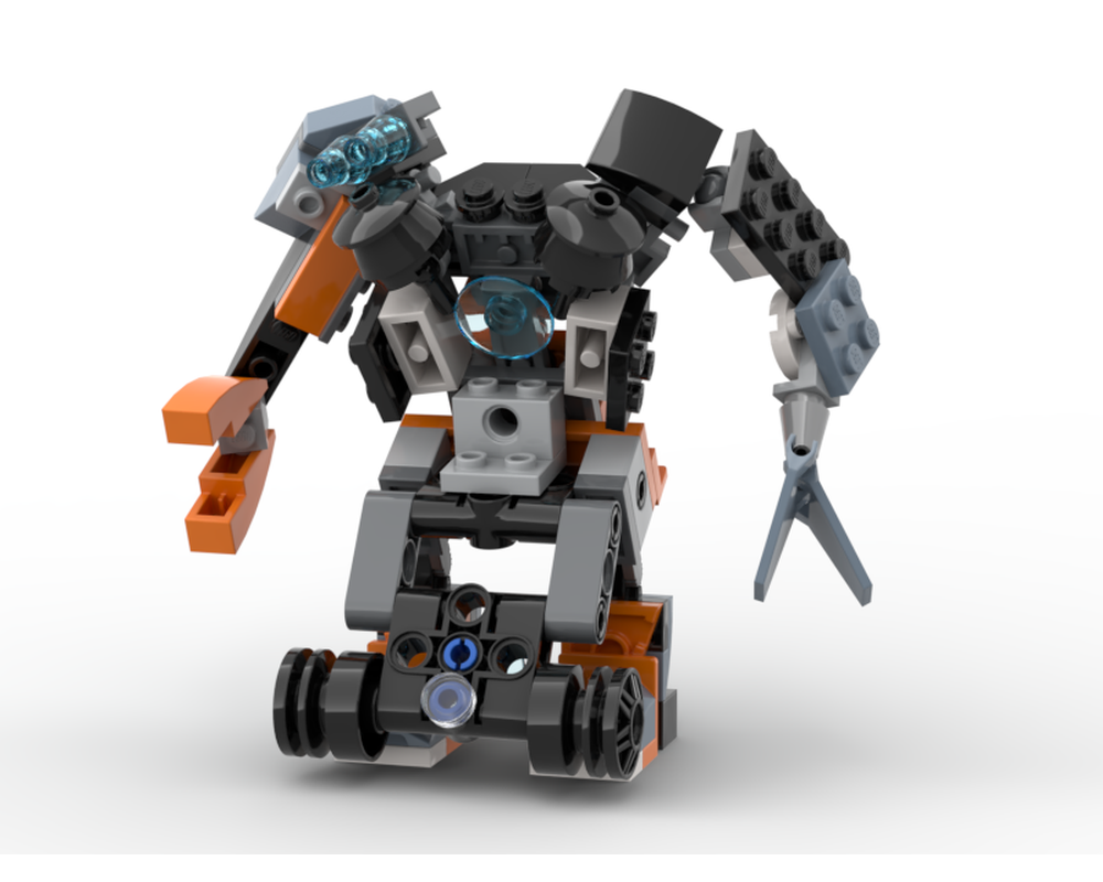 LEGO MOC My Cyber Drone Mech Suit by eric_nunya | Rebrickable - Build ...