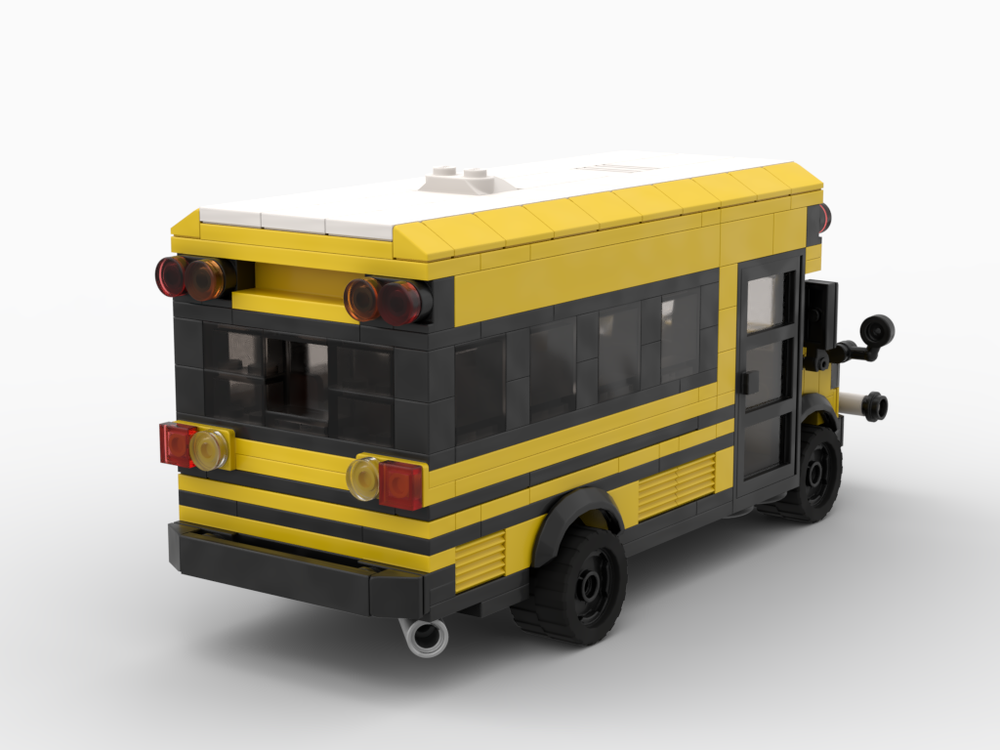 LEGO MOC School Bus by owstin | Rebrickable - Build with LEGO