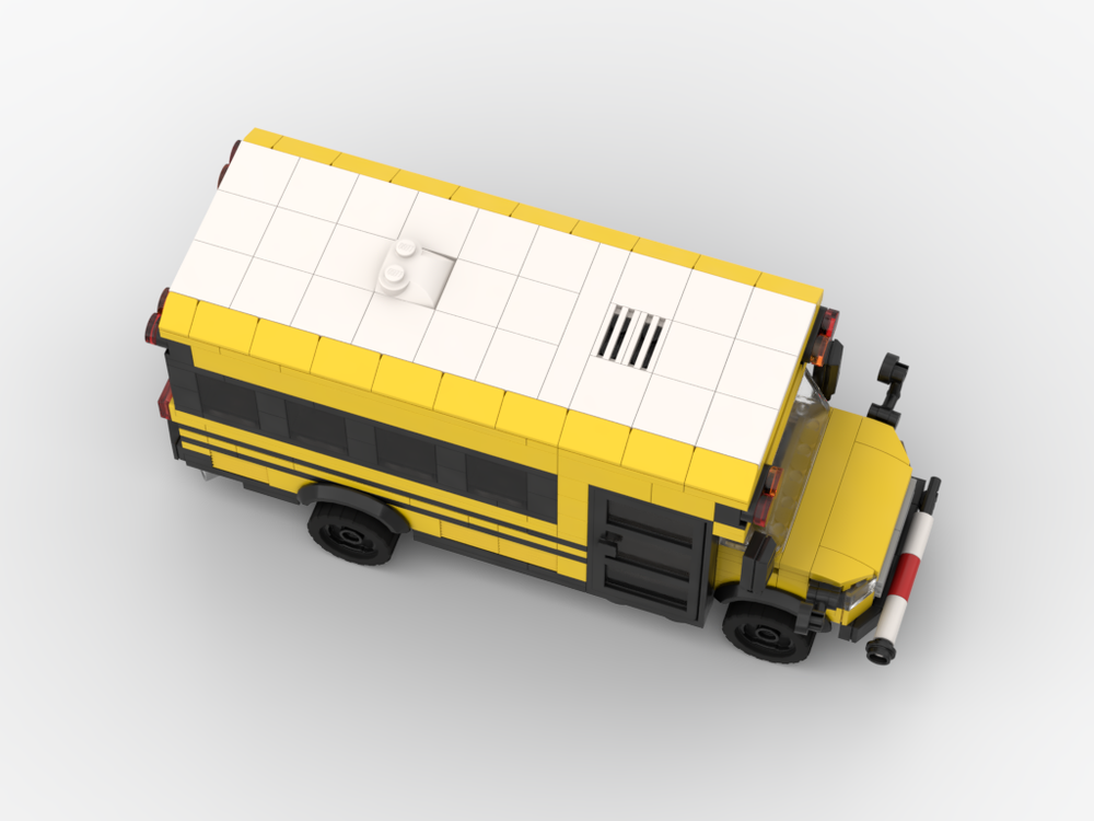 Lego Moc School Bus By Owstin Rebrickable Build With Lego