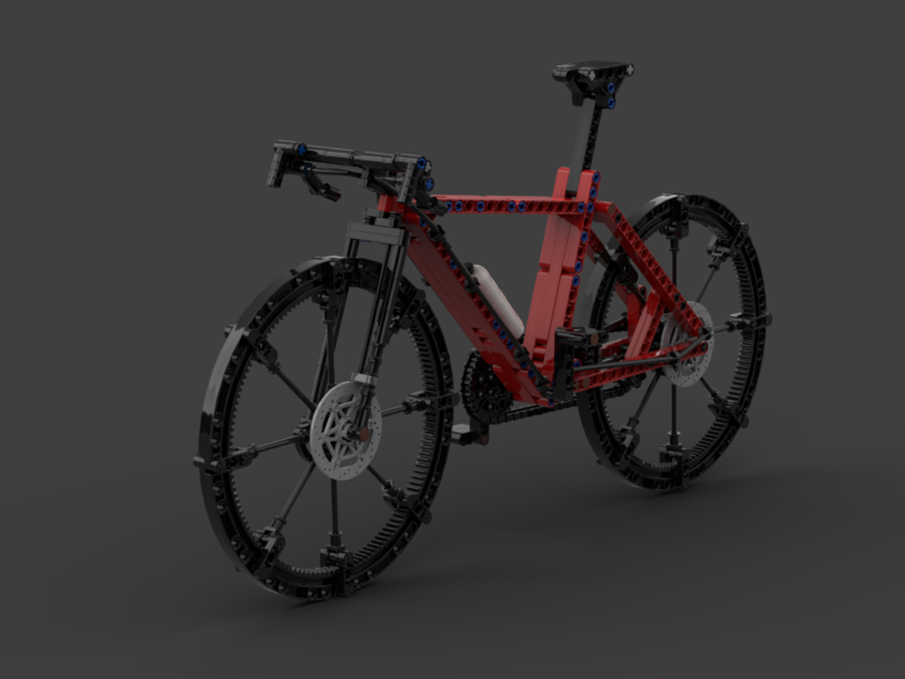 LEGO MOC LEGO Technic Road Bike by Sanulanr | Rebrickable - Build with LEGO