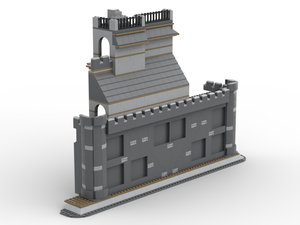 LEGO MOC Set 43222 Castle Enclosure (Dark Grey) by Brick Artisan ...