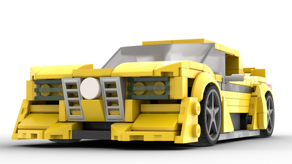 LEGO MOC BMW 3.0 CSL Hommage by The_Priors | Rebrickable - Build with LEGO