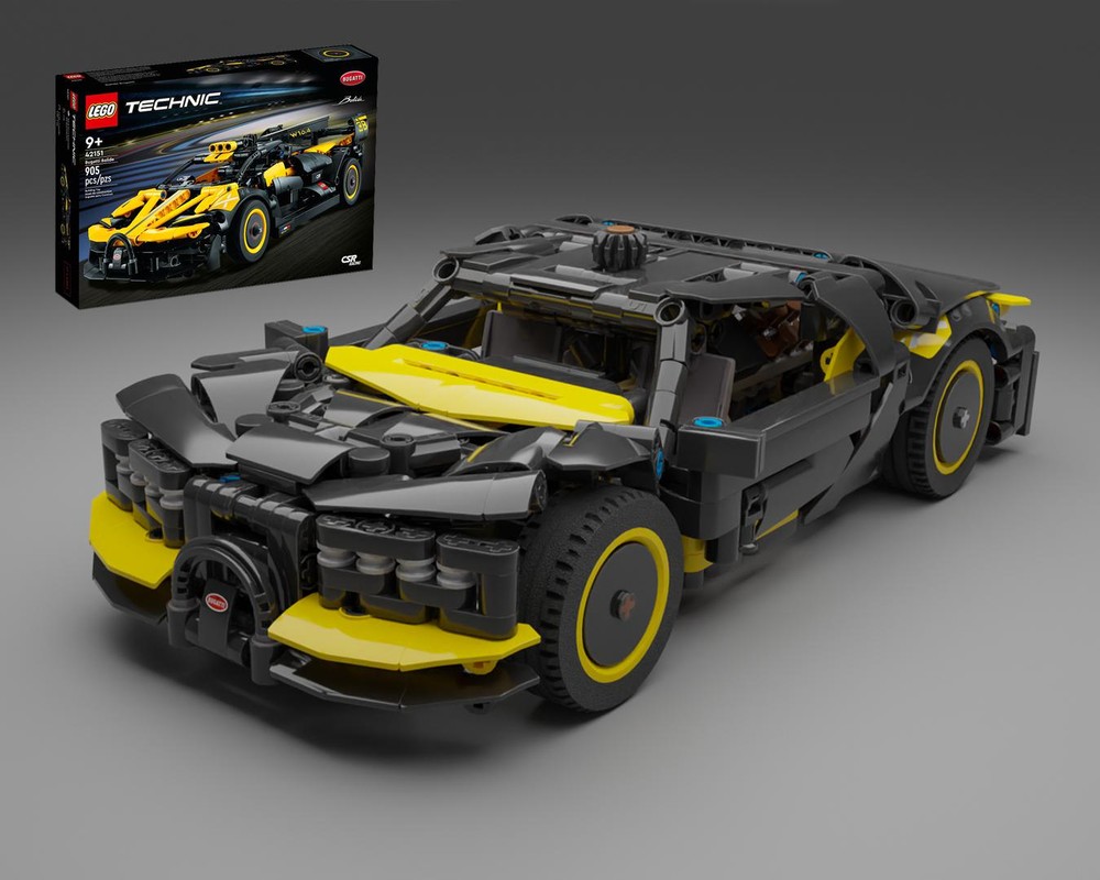 LEGO MOC Bugatti Chiron - 42151 Alternate by C3technic | Rebrickable ...