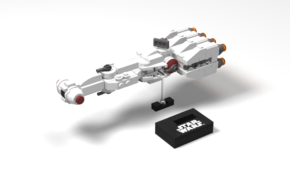 LEGO MOC Rebel fleet - Tantive IV (mini) by Tiggerljc | Rebrickable ...