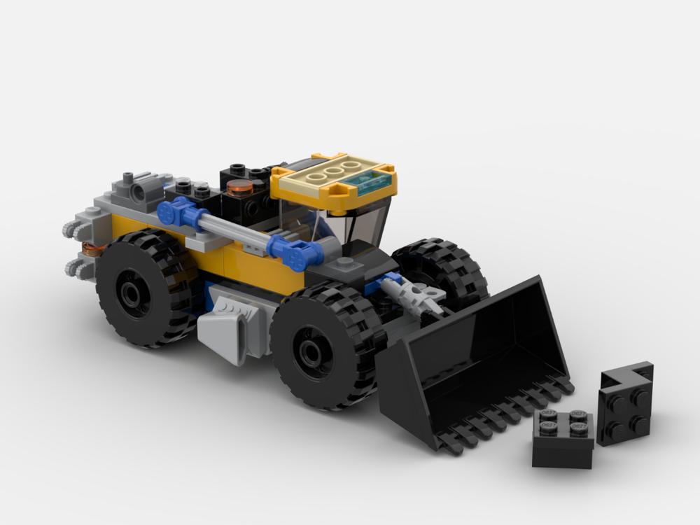 LEGO MOC 60385 Mine Loader by BrickBash | Rebrickable - Build with LEGO