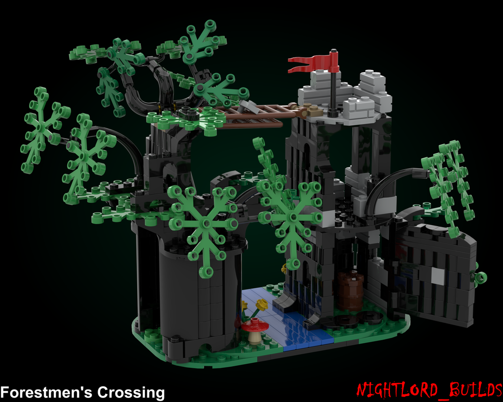 Lego Moc Forest Hideout Retro Pack 2in2 By Nightlordbuilds