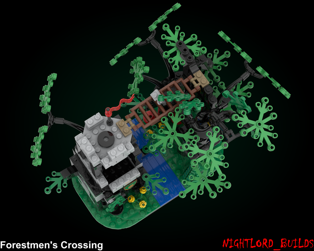Lego Moc Forest Hideout Retro Pack 2in2 By Nightlordbuilds