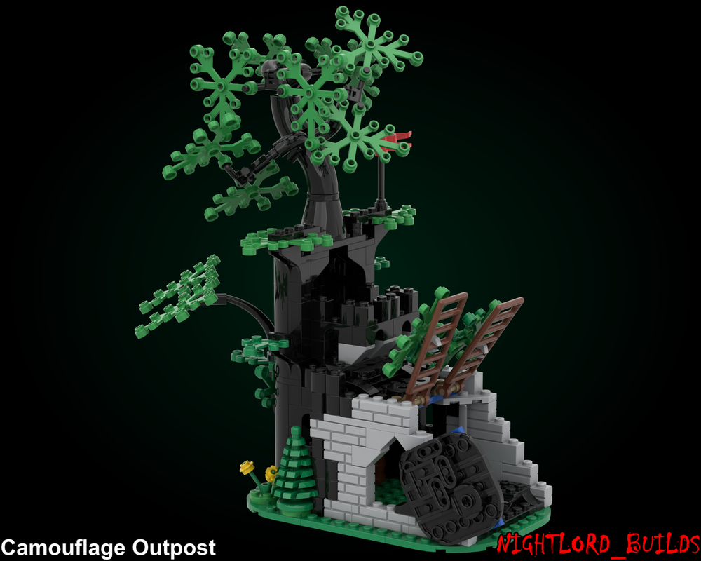 Lego Moc Forest Hideout Retro Pack 2in2 By Nightlordbuilds
