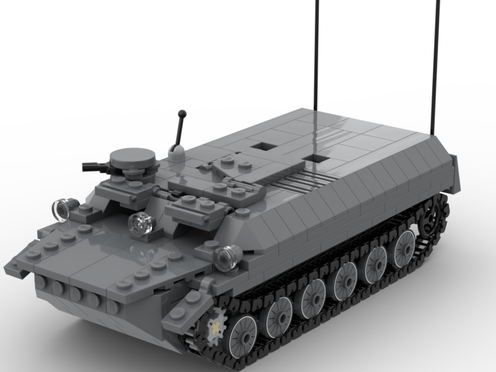 LEGO MOC MT-LB armored fighting vehicle by gunsofbrickston | Rebrickable - Build with LEGO