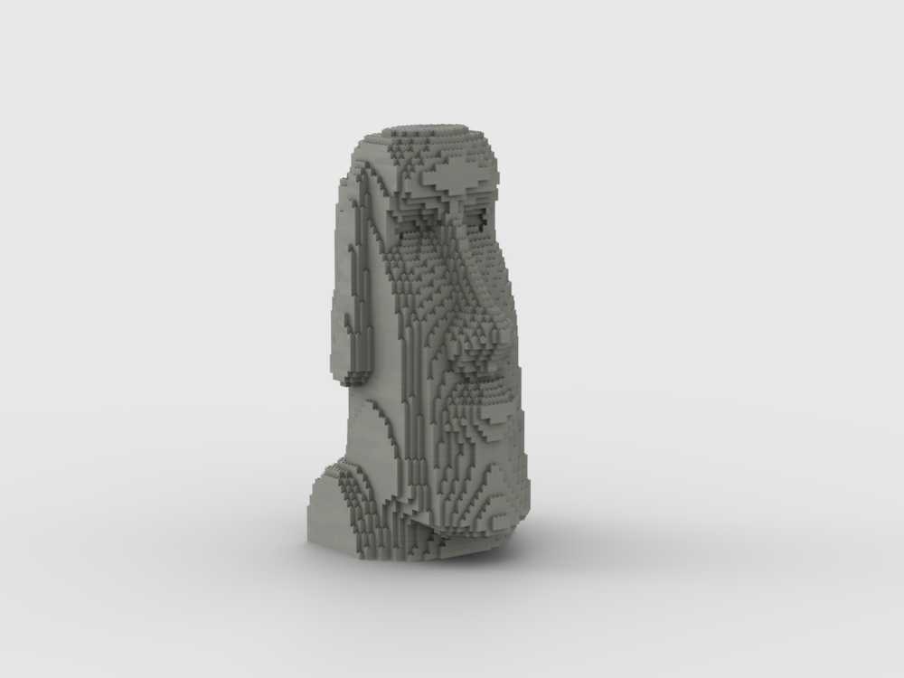 LEGO MOC-152193 Moai 66CM Easter Island Statue by dtcdtcdtcbricks ...