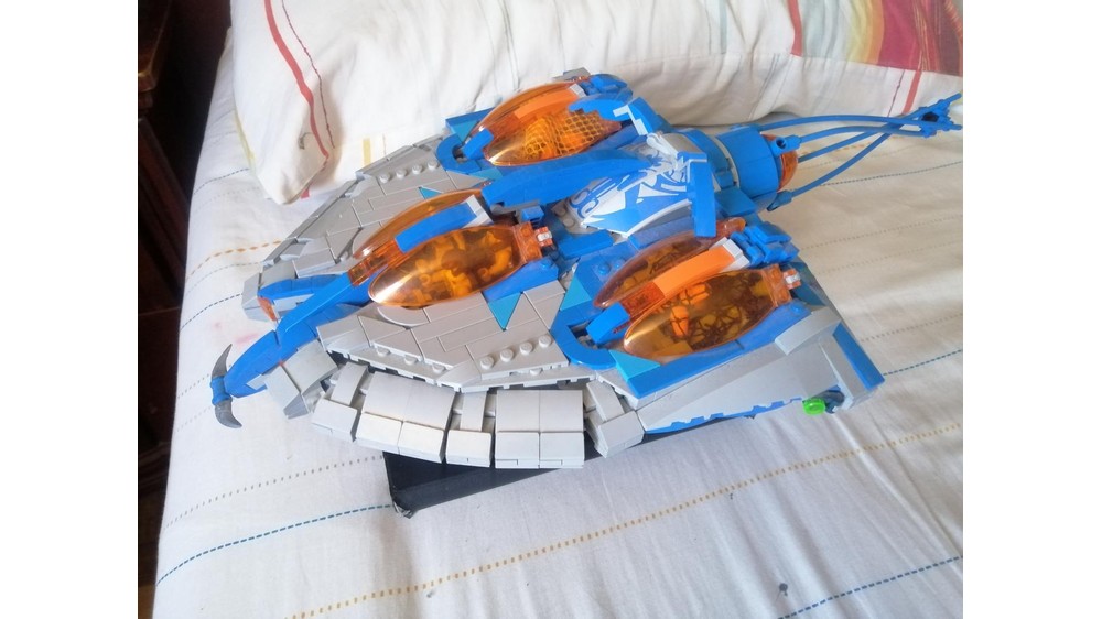 LEGO MOC Gungan Tri-Bubble Bongo by Fallofone | Rebrickable - Build ...