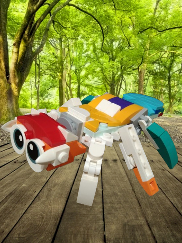 LEGO MOC 31140:tarantula by wahid24245 | Rebrickable - Build with LEGO