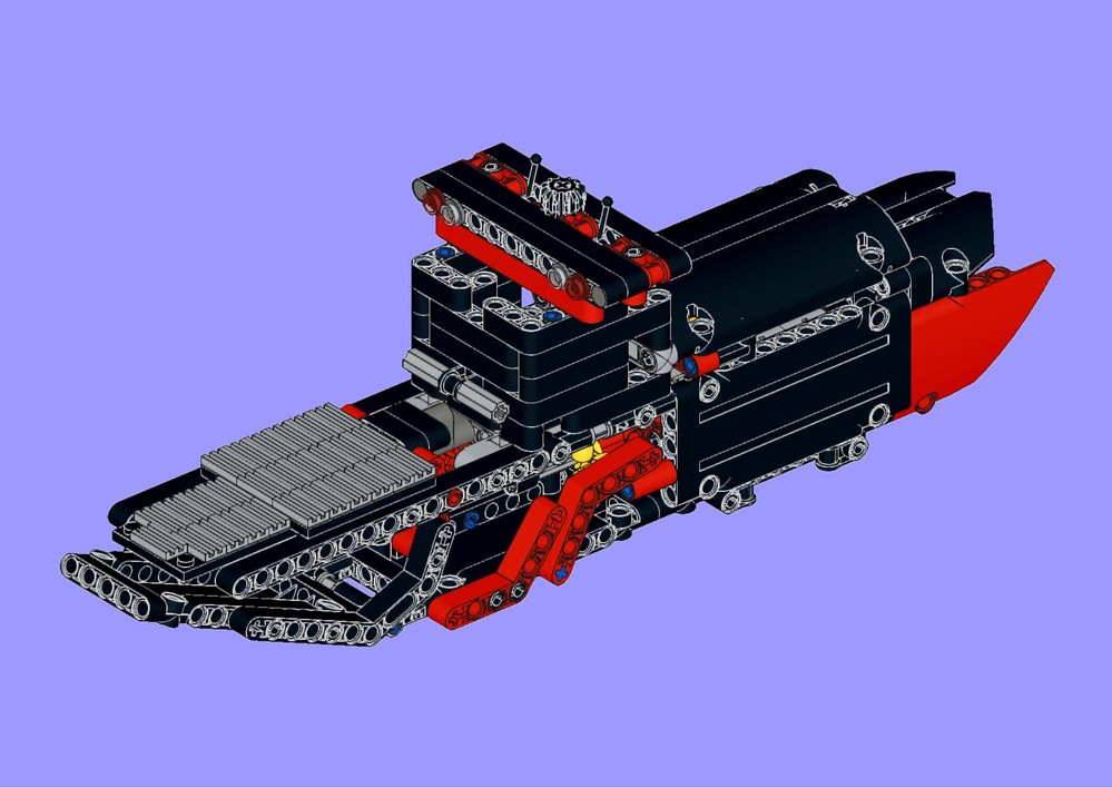 LEGO MOC Patrol Vessel by NARP | Rebrickable - Build with LEGO