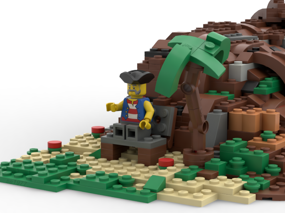 Lego Moc 31109 Gold Mine By Se1977 Rebrickable Build With Lego