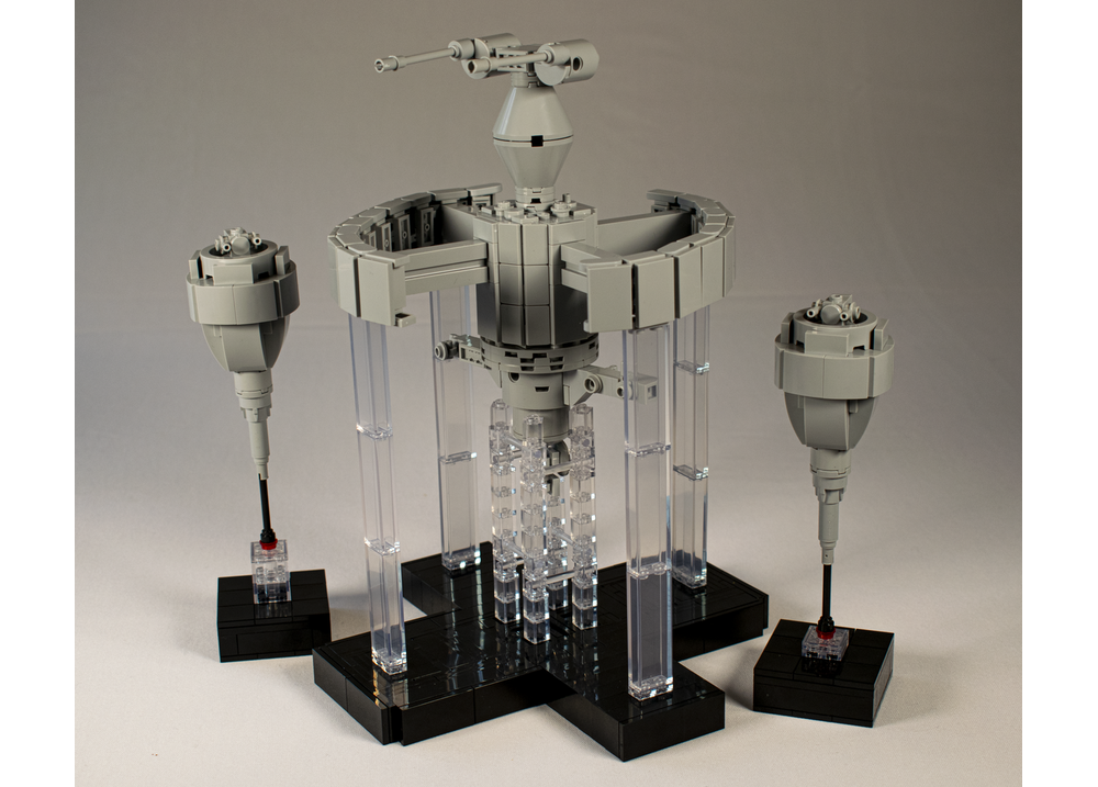 LEGO MOC Laser Defense Satellite Mk2 by Wiktor Radomski | Rebrickable ...