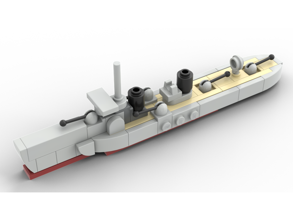 Lego Moc Hms Dreadnought 1906 By Thepriors Rebrickable Build