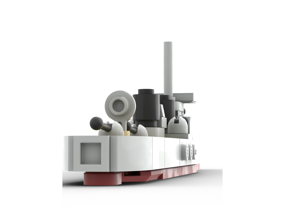 Lego Moc Hms Dreadnought 1906 By Thepriors Rebrickable Build