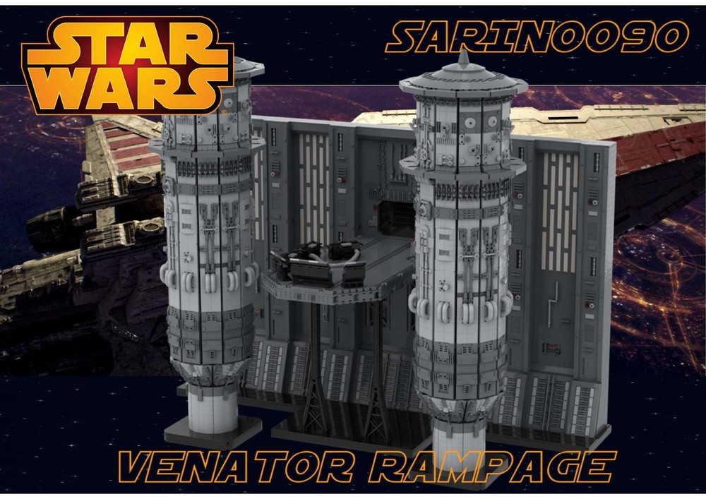 LEGO MOC SW - Venator Rampage by Sarinoo90 | Rebrickable - Build with LEGO