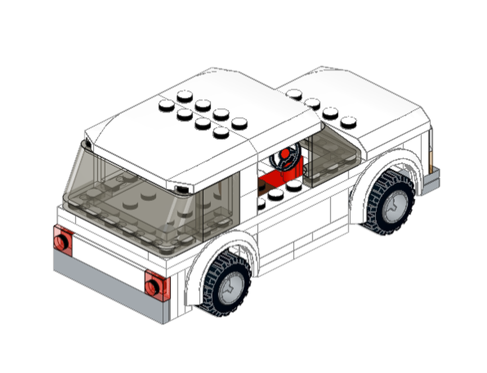 Lego Moc Six Wide Suv By Farmyfrank10 Rebrickable Build With Lego