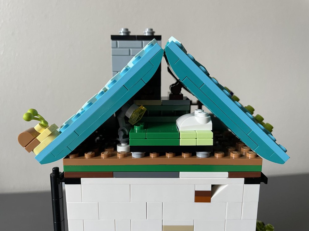 Lego Moc Cozy House 31139 Modular Alternate Build By Re Bricked
