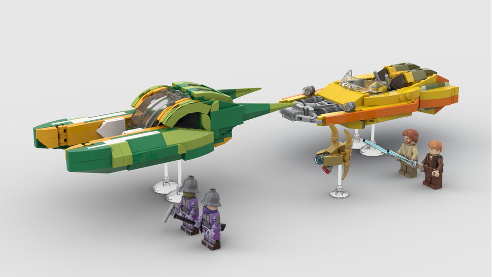 Lego Moc Bounty Hunter Pursuit By Bit Rebrickable Build With Lego