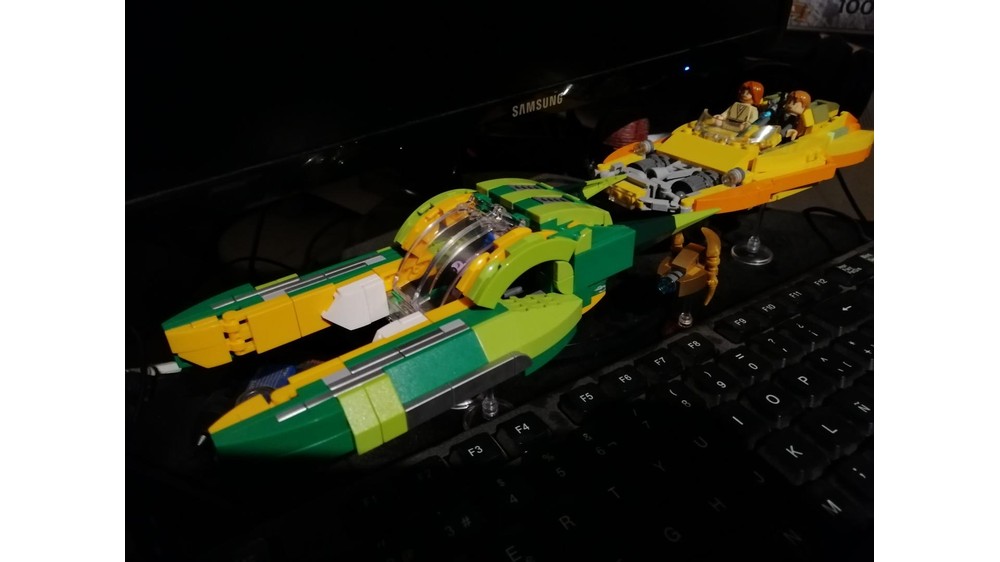 Lego Moc Bounty Hunter Pursuit By Bit Rebrickable Build With Lego