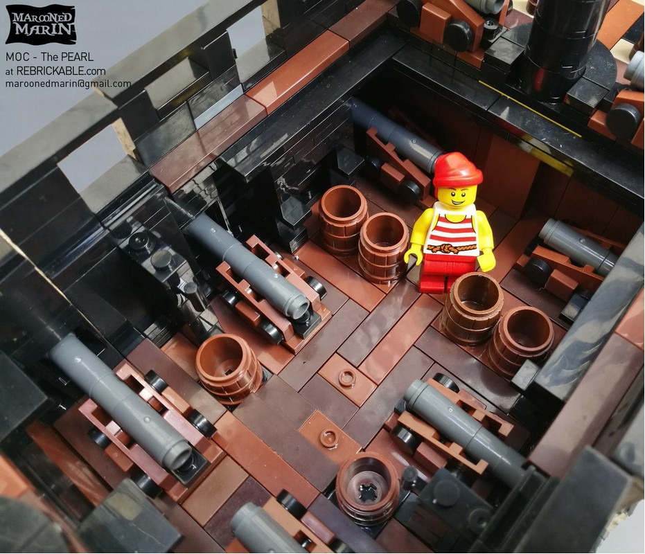 LEGO MOC The PEARL by Marooned_Marin | Rebrickable - Build with LEGO