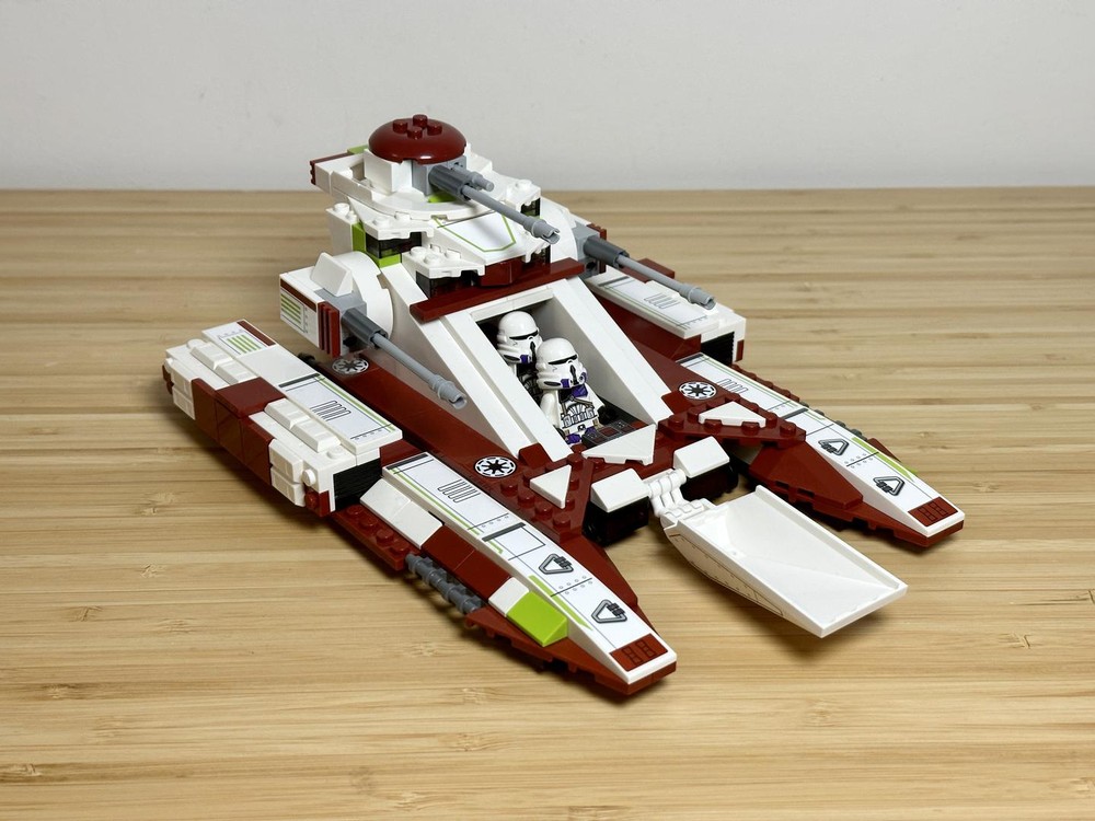 Lego Moc Tx 130 Super Saber Class Republic Fighter Tank Alternate