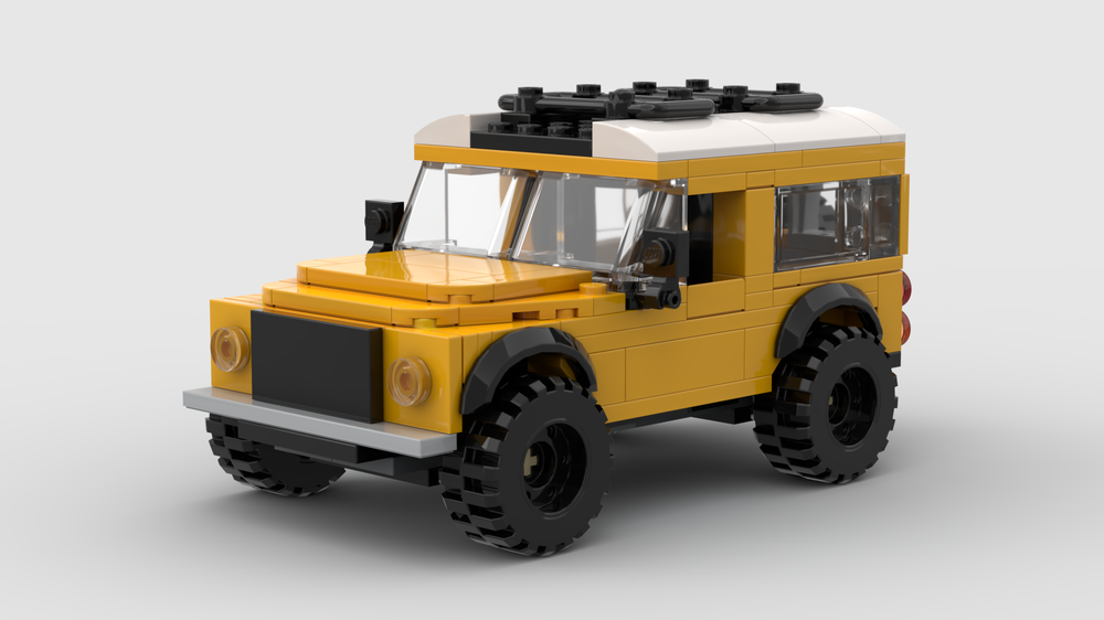 LEGO MOC Classic Defender 8 wide by rr67 | Rebrickable - Build with LEGO