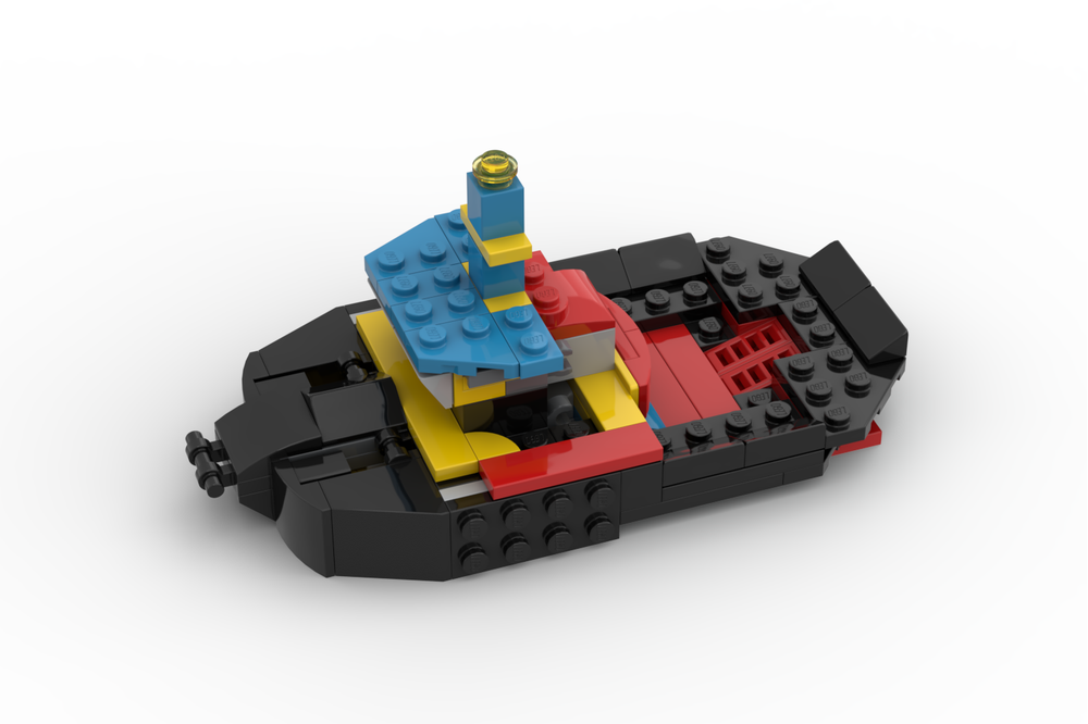 Lego Moc 31124 Tugboat By Jorah Rebrickable Build With Lego