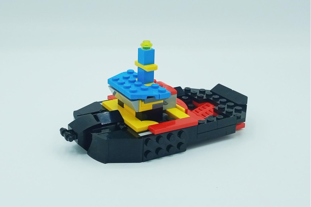 Lego Moc 31124 Tugboat By Jorah Rebrickable Build With Lego