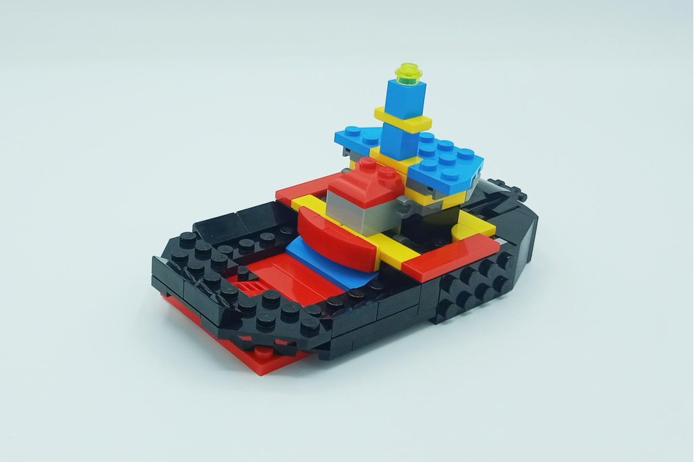 Lego Moc 31124 Tugboat By Jorah Rebrickable Build With Lego